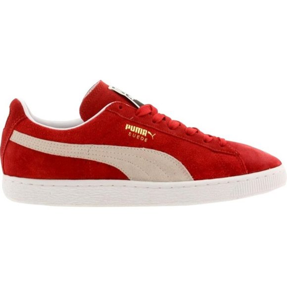 Puma | Shoes | Red Suede Pumas Size | Poshmark